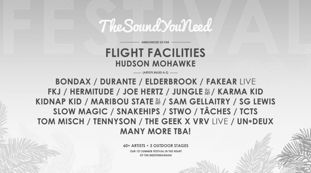News: The Sound You Need Festival tickets now available – PLAYY. Magazine